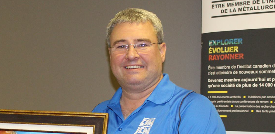 CIM Member Robert Cloutier awarded the David Gourd Award