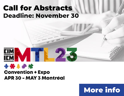 CIM - The Canadian Institute of Mining, Metallurgy and Petroleum